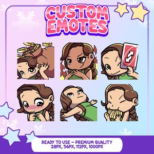 Custom Emotes Custom Emote Commissions High-quality Custom Premium ...
