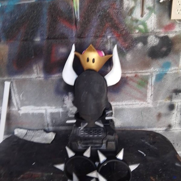 Bowsette Horns and Crown Template: EVA Foam Cosplay (digital PDF ...