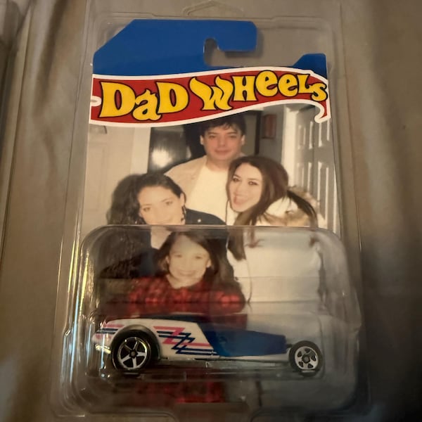 Custom Hotwheel Car Happy Fathers Day Gift Gift Custom Gifts ...