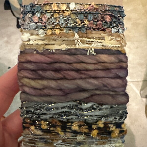 Primordial Forest Elements 26yd 13x2 Fantasy Fiber Art Yarn Bundle ...