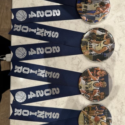 Personalized TEAM Ribbon DIY Kit for Volleyball, Softball, Dance, Pom ...