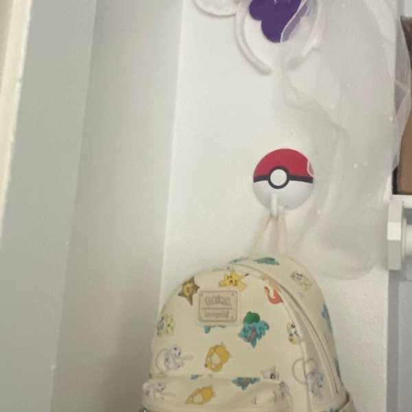Pokeball Wall Hook - Etsy