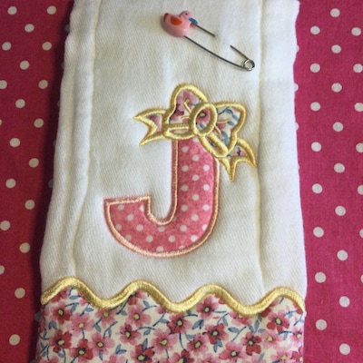 Bow Alphabet Letter Set A-Z Applique Machine Embroidery Design 4 Sizes ...