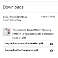 The Modern Bog Sewing Pattern (zero and Minimal Waste Design) - Etsy Canada