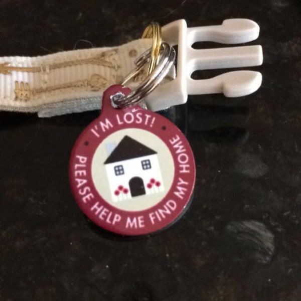 Pet ID Tag - I'm Lost! - Etsy