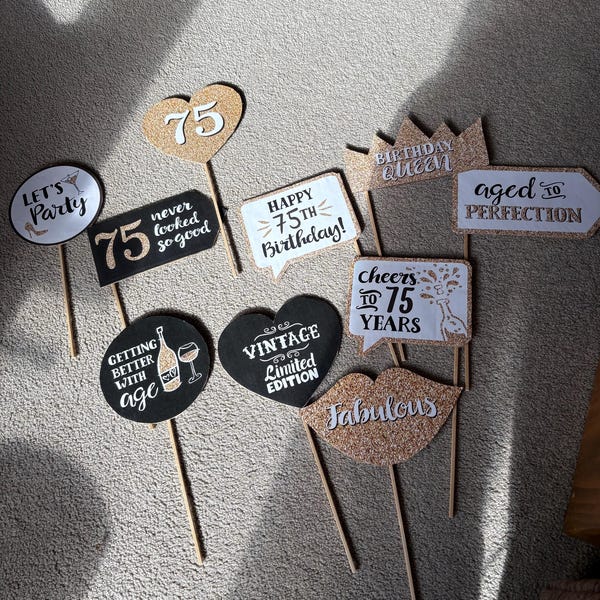 Pride Party Printable Photo Booth Props - 15 Funny Signs - Pride Month ...