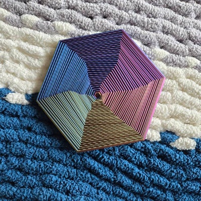 Icosahedron 3D Printed Model 20 Sided Polyhedron 4 Inch - Etsy