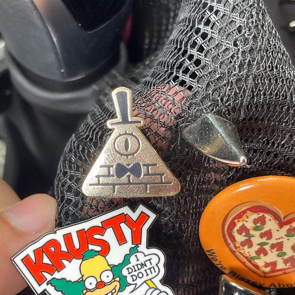 Bill Cipher- Weirdmageddon - Hard Enamel Pin Gravity Falls Adorable ...