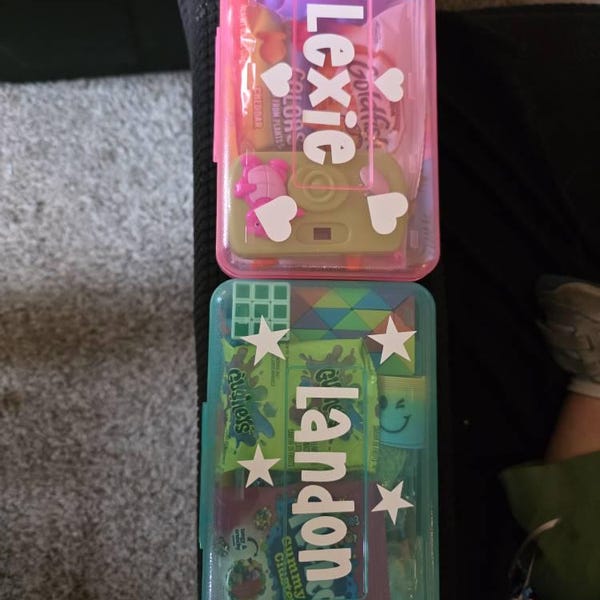 Personalized Fidget Box, Mystery Fidget Box, Fidget Toys Slime Candy ...