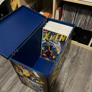 Large Comic Book Hard Storage Box Chest MDF Wonder Woman - Etsy