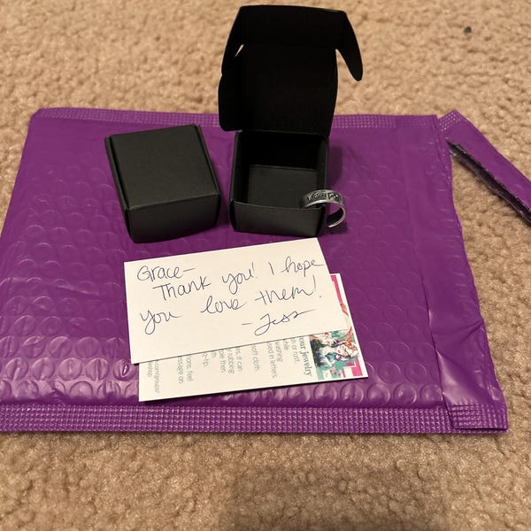 Twin Flame Rings, Adjustable Metal Stamped Ring Pair, Best Friend Rings ...