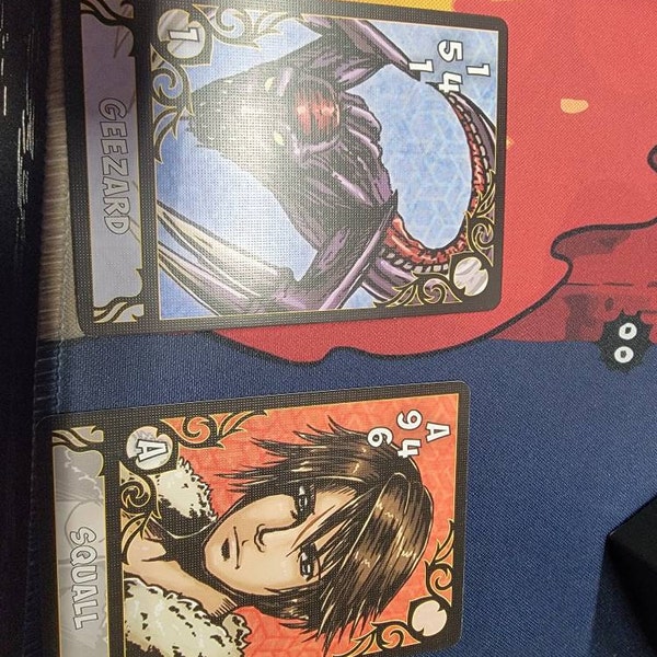 FFVIII Triple Triad Full Card Set - Etsy