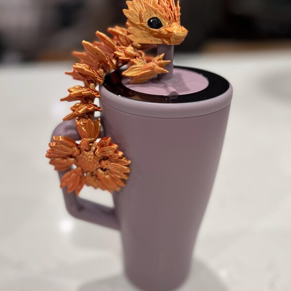 Wicked Dragon Straw Topper * Stanley 30 Oz or 40oz Straw Topper * Fits ...