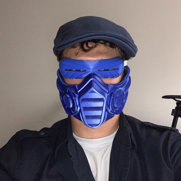 Cold Ninja Cosplay Mask by Wekster - Mortal Face Mask - Made in US ...