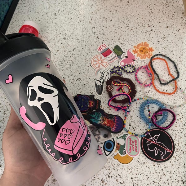 Invader Zim Shaker Bottle, Gir, Invader Zim, Blender Bottle, Fitness ...