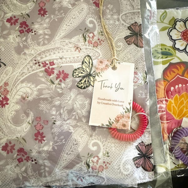 Adult Bib Floral Scarf Dining Scarves, Clothing Protectors . Reversible ...