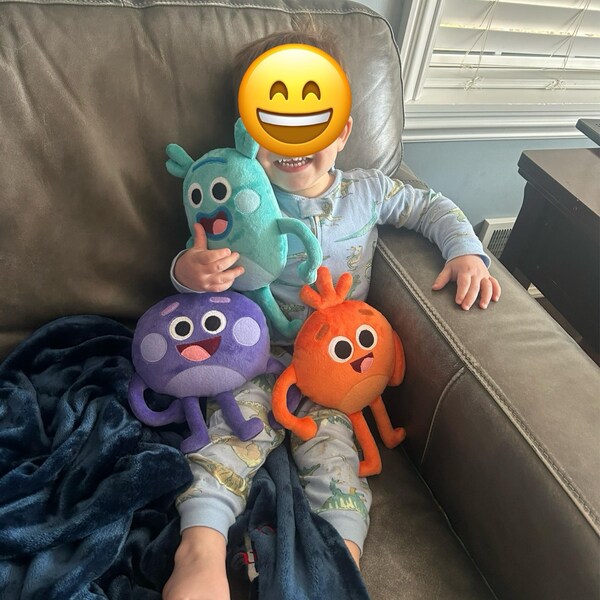 Abby Hatcher Bozzly Plush Toy, Bozzly Stuffed Animal, Bozzly Custom ...