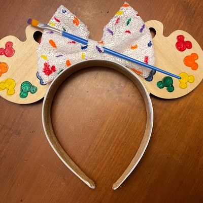 Artist Pallet Park Mouse Ears, Festival of the Arts Mouse Ears, Artist ...
