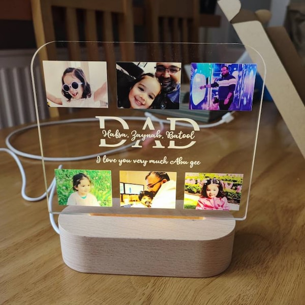 Long Distance Relationship Gift,custom Two State Night Light,going Away ...