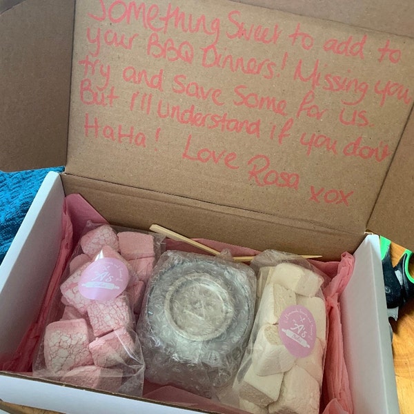 Handmade Marshmallow Toasting Kit Food Gift Foodie Gifts for Him Gifts ...