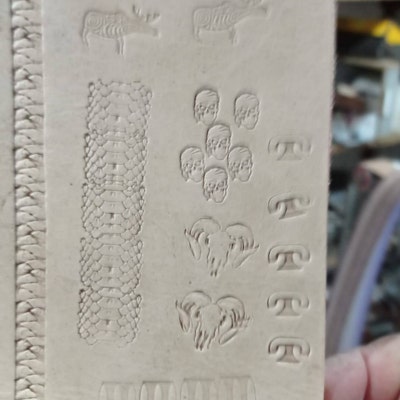 Tools for Leather Crafts. Stamp 395 Python Skin - Etsy