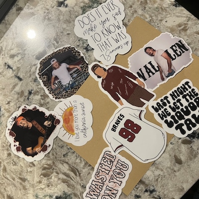 Morgan Sticker Pack , Wallen , Wallen Stickers , Country Music Stickers ...