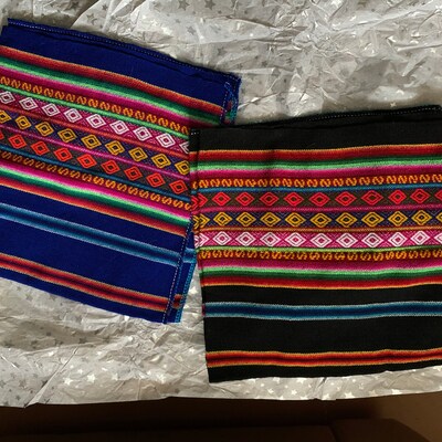 Authenitc Bolivian Aguayo Fabric, Indigenous Altar Woven Textile, Decor ...