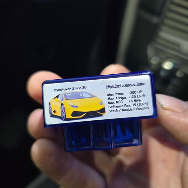 Stage 23 High Performance OBD Tuner Chip Plug Racing Horsepower Power ...