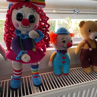 Crochet Pattern Doll Funny Cloud. Tutorial Doll Cloud in English in PDF ...