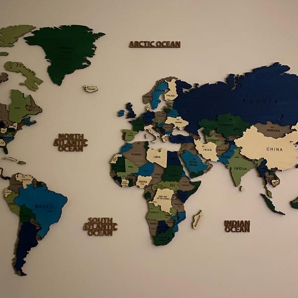 3D Cork World Map, Travel Pin Board, Push Pin Map, Wall Art World Map, Memory Board, Home ...