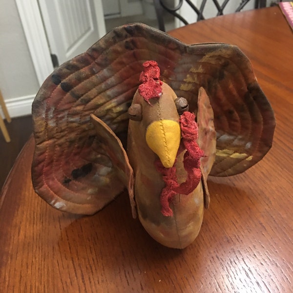 Thanksgiving Turkey PDF Pattern - Doll Primitive Grubby Banner Acorns ...