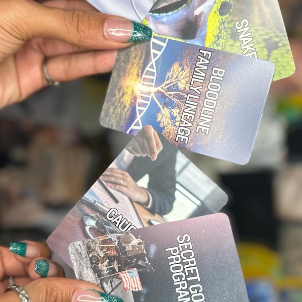 Whispers of the Unsolved - True Crime Oracle Deck (180 Cards) - Etsy