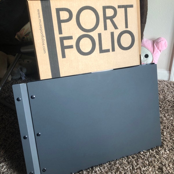 11x17 LANDSCAPE Matte Black Portfolio - Acrylic Portfolio Landscape ...