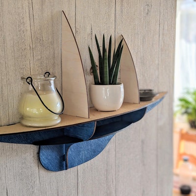 Viking Ship Model, Wooden Model Longboat, Viking Longship Float, Small ...