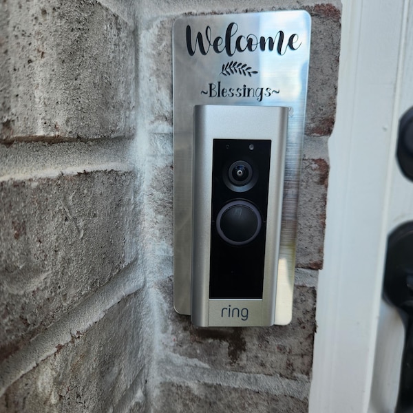 Please No Soliciting Video Doorbell Sign - Etsy