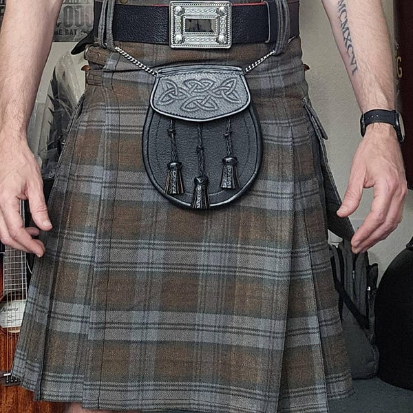 Scottish Tartan Kilt Flashes - Traditional Kilt Hose Socks Garters ...