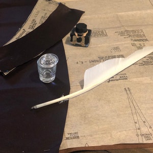 Hand-cut Goose Feather Quill for Calligraphy and Medieval Writing - Etsy