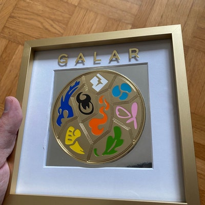 Complete 18 Gym Badges Paldea Scarlet & Violet Exclusively - Etsy