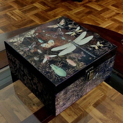 Large Decoupage Paper for Furniture VINTAGE RIDE Motorcycle Designs by ...