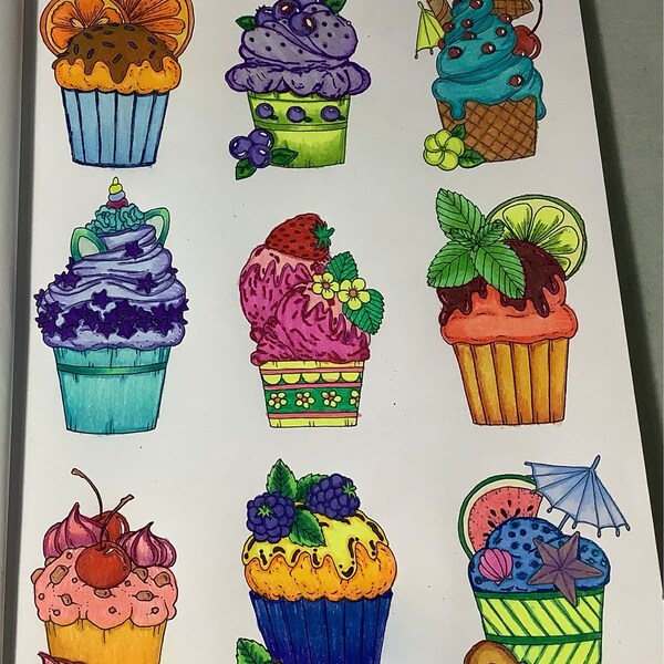 Autumn Coloring Book DIGITAL | Printable Adult Kids Coloring Page ...