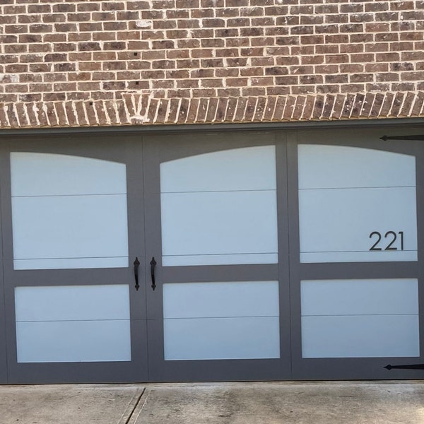 6 Inch Magnetic Modern Numbers Letters for Doors, Houses, Mailboxes ...