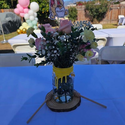 Winnie the Pooh Centerpieces Baby Shower Decoration Hunny Rabbit Tigger ...