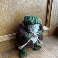 MR. TOAD - Knitting Pattern - Etsy UK