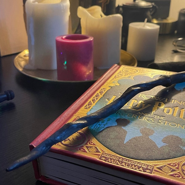 Natural Magic Wand Made of Sumac Wood Vinegar (rhus Typhina) the Wood ...