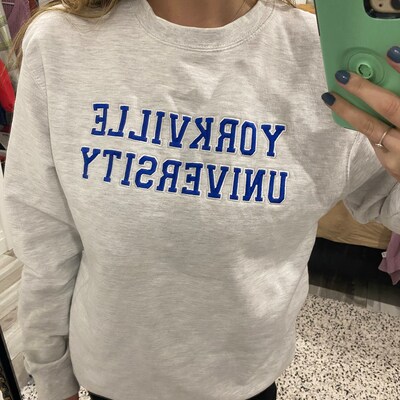 Personalised Initial Sweatshirt Hoodie, Monogram, Custom Sweatshirt ...