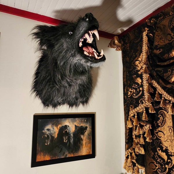 Lady of the Moors Art Print, Home Wall Decor, Ghost Spirit Apparition ...