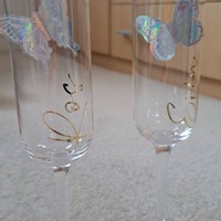 Handwritten Vinyl Lettering, Glass Decal, Personalised Wedding Decor ...