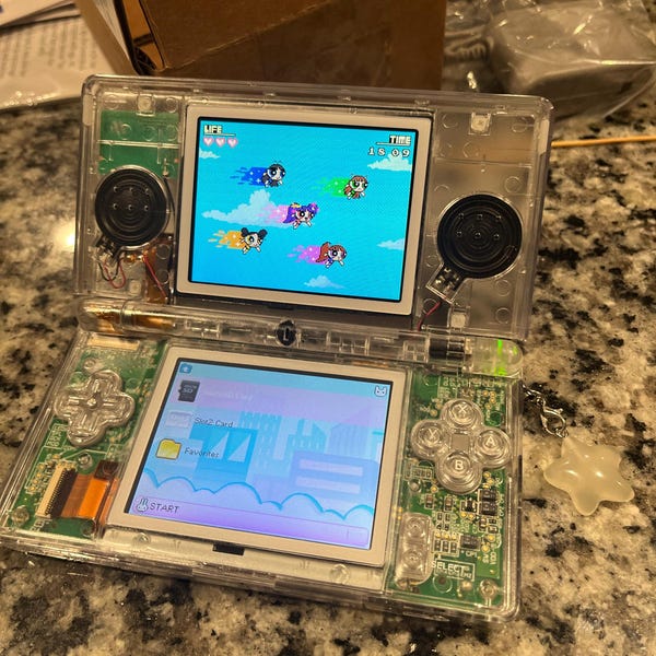 Custom Nintendo DS Lite | Refurbished Game Console | Handheld Console ...