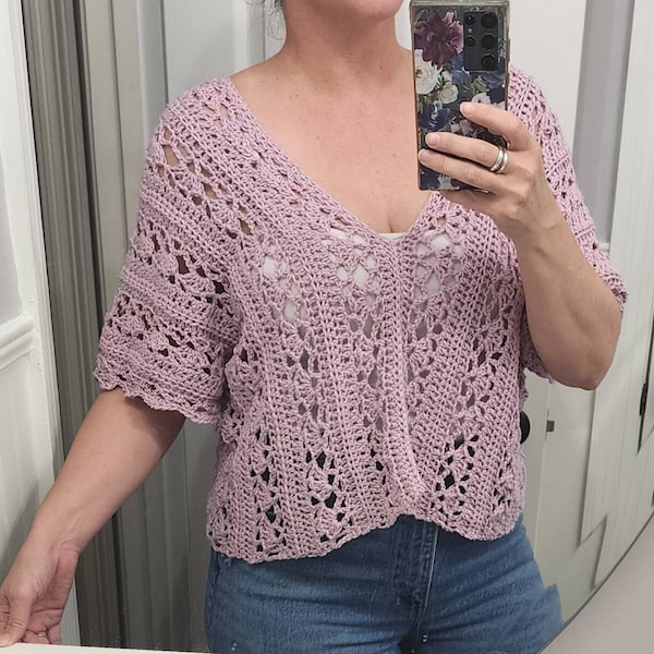 Castaway Tunic Crochet Pattern - Etsy