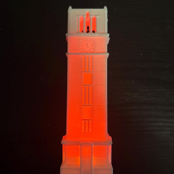 Stanford Party Decor, Lighted Hoover Tower Stanford Graduation Gift for ...